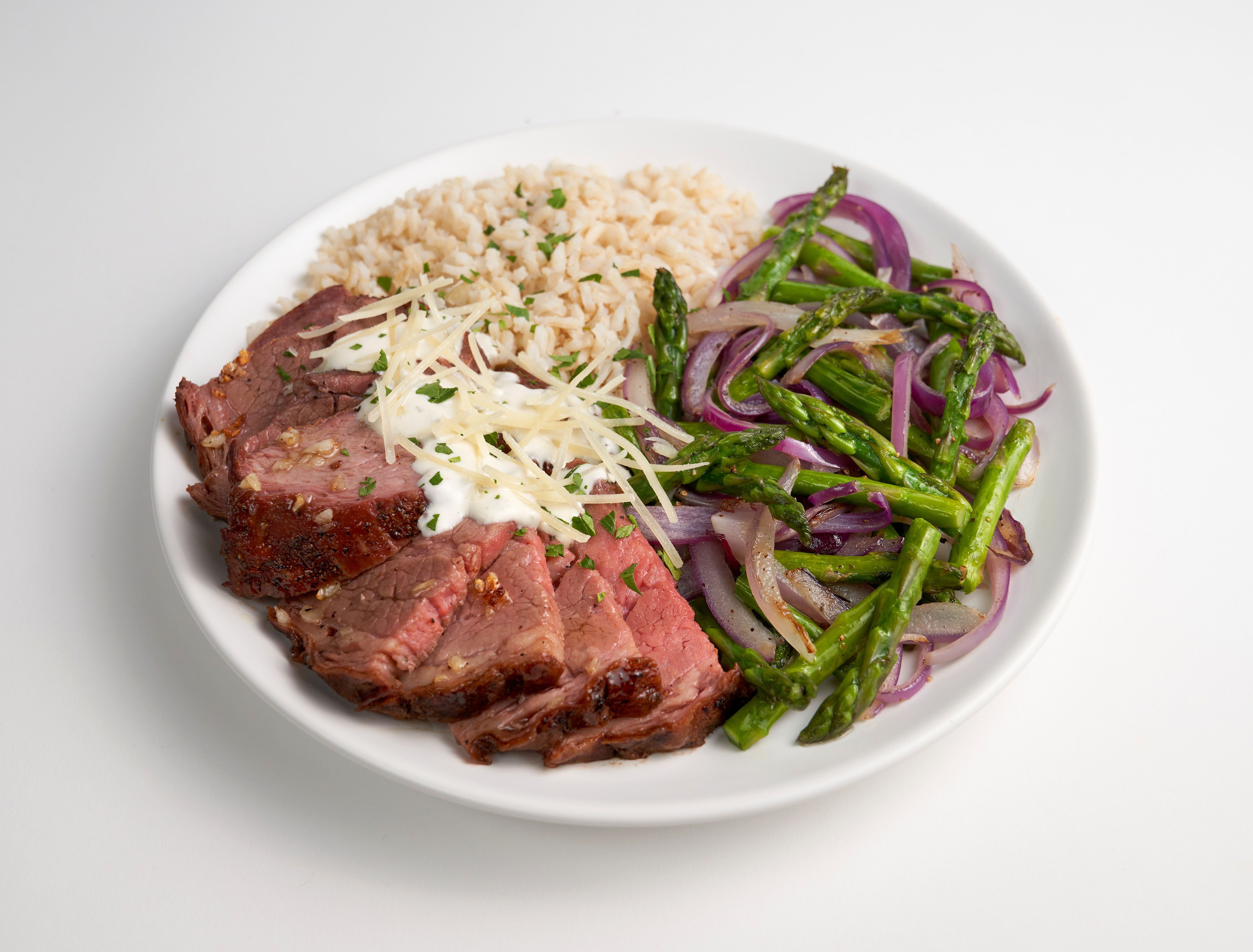 Garlic Parm Steak – 1 Percent Fitness Store