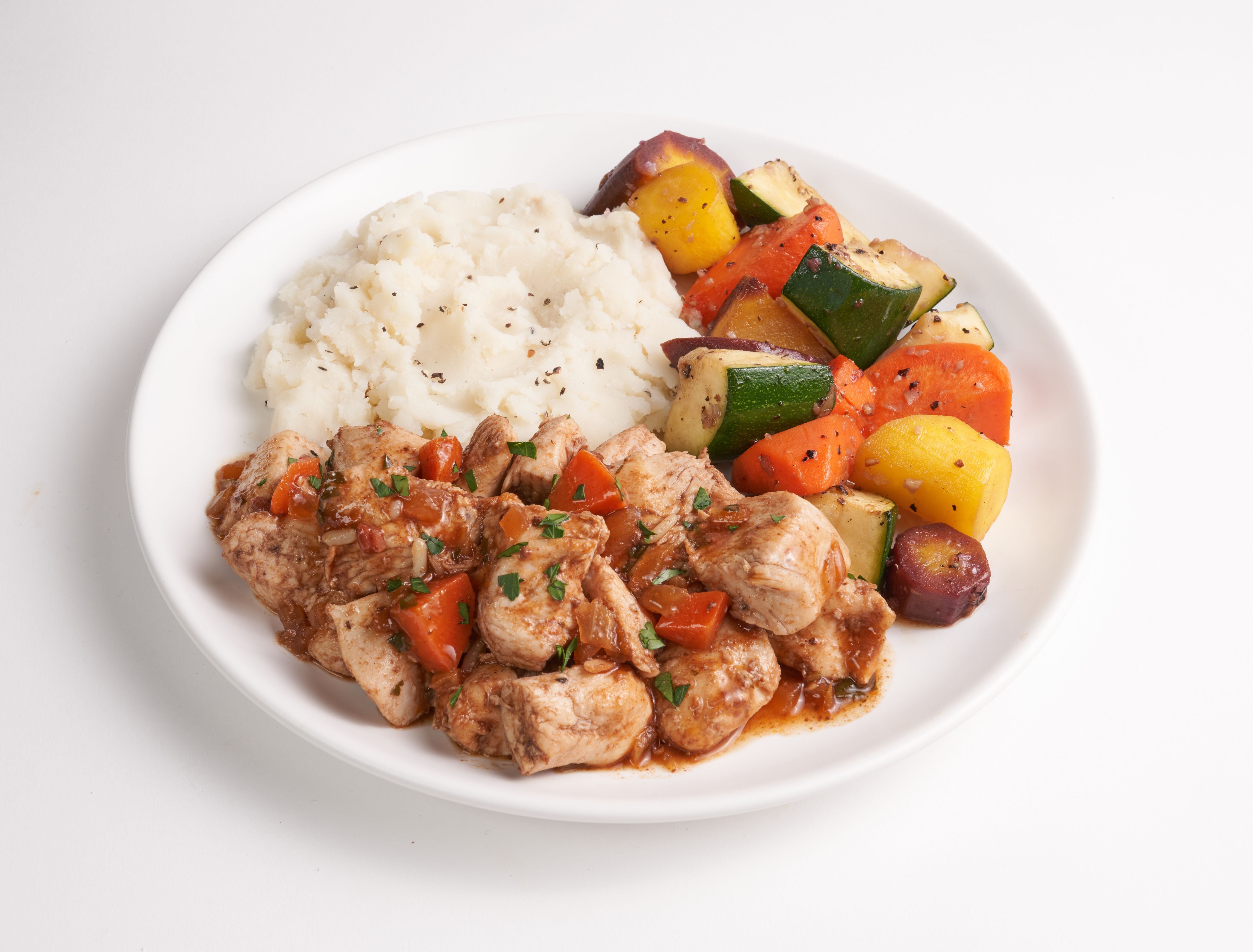 Coq Au Vin Chicken GLP-1 – High-Protein Heat-and-Eat Meal – 1% Fitness ...